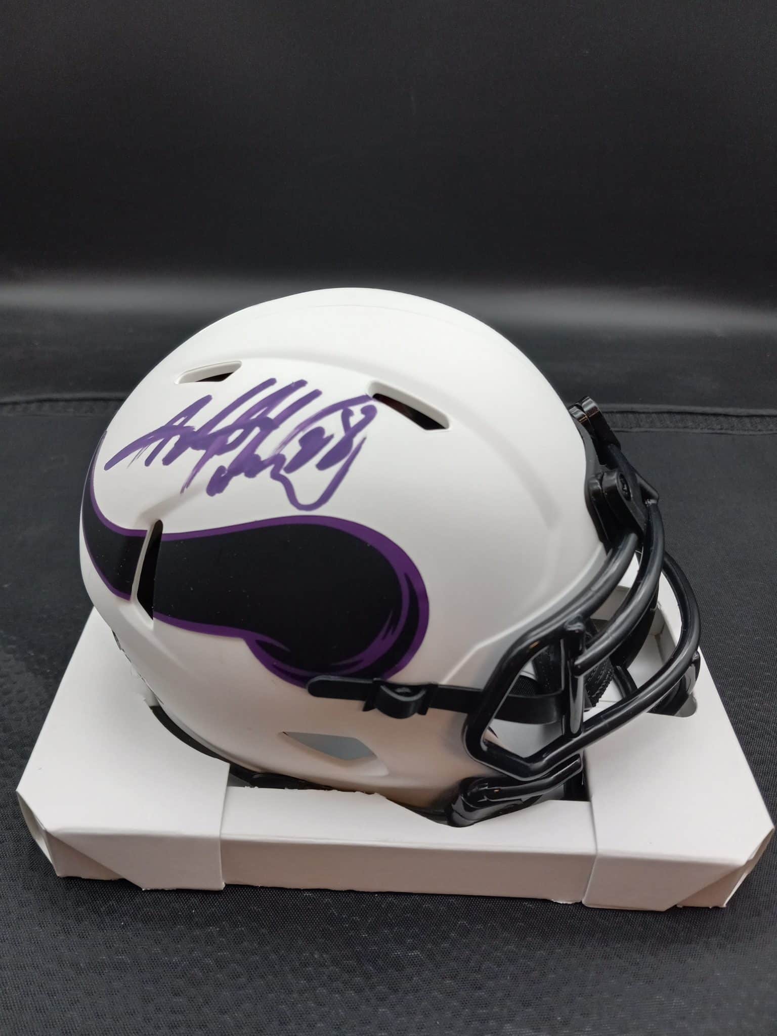 Adrian Peterson Lunar Eclipse Mini Helmet » BS Collectibles