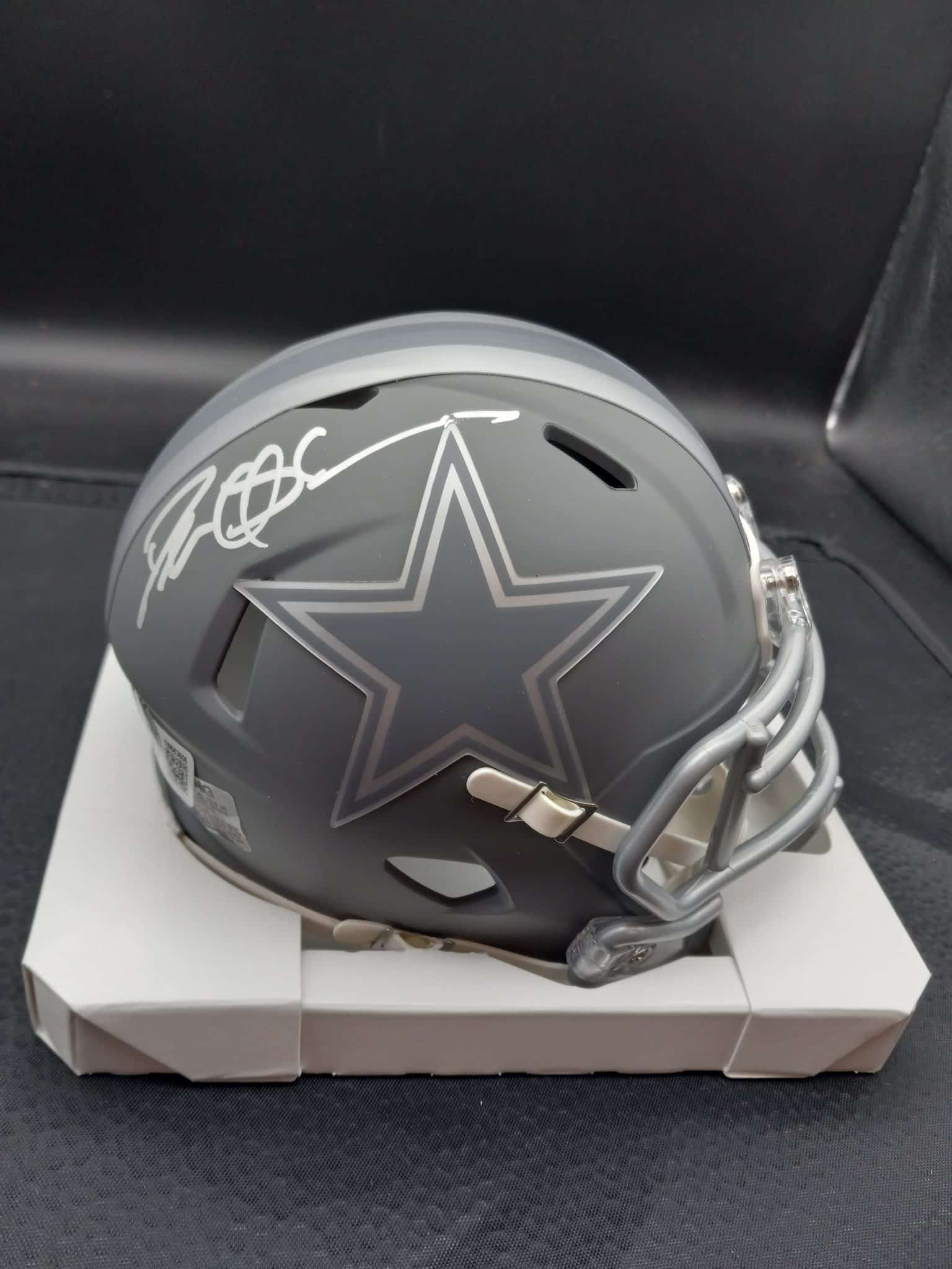 Deion Sanders Slate Mini Helmet » BS Collectibles