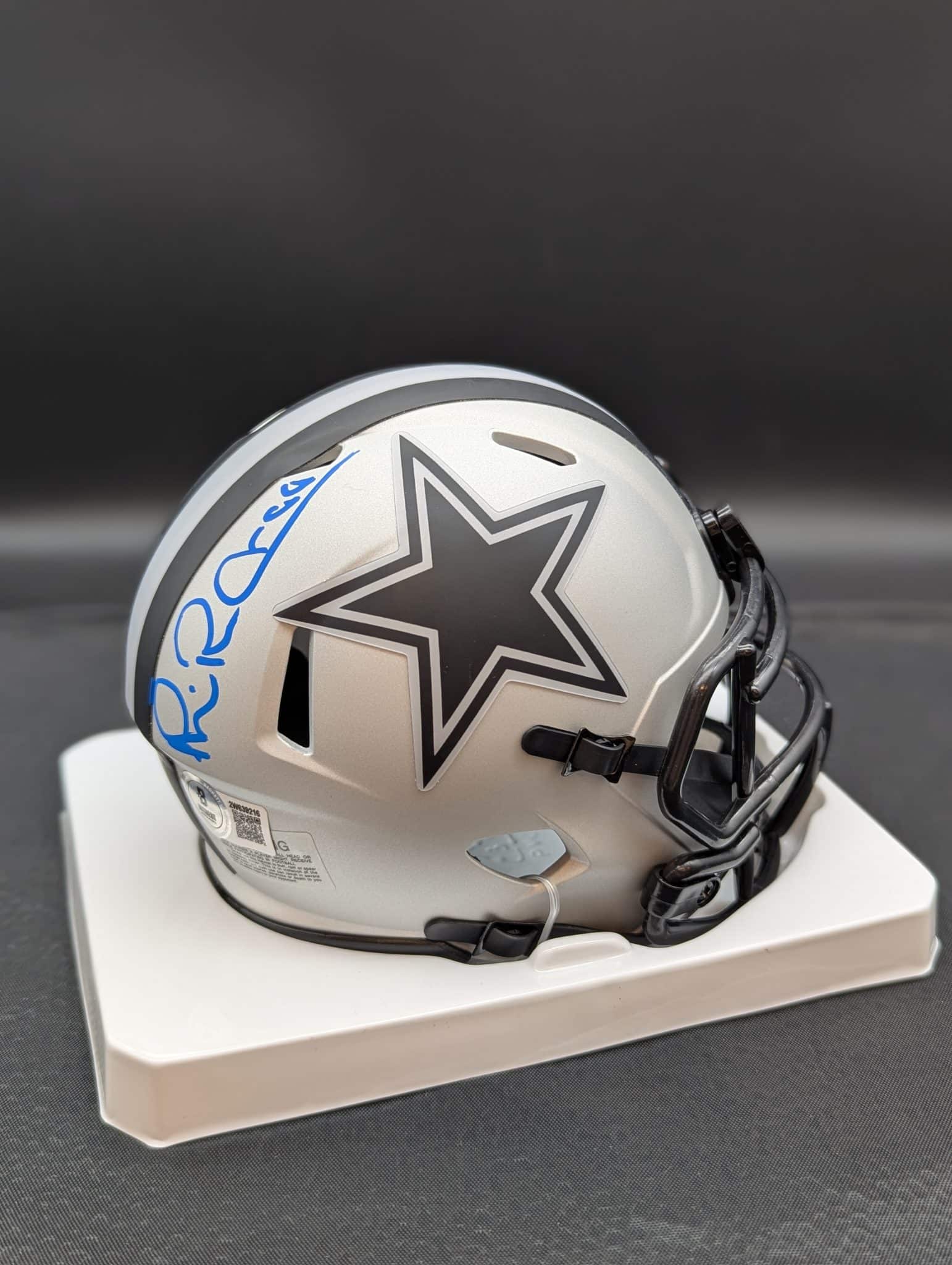 Michael Irvin Rave Mini Helmet » BS Collectibles