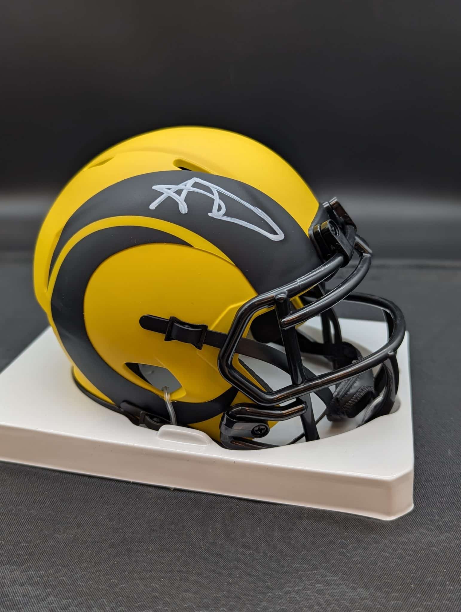 Aaron Donald Rave Mini Helmet » BS Collectibles